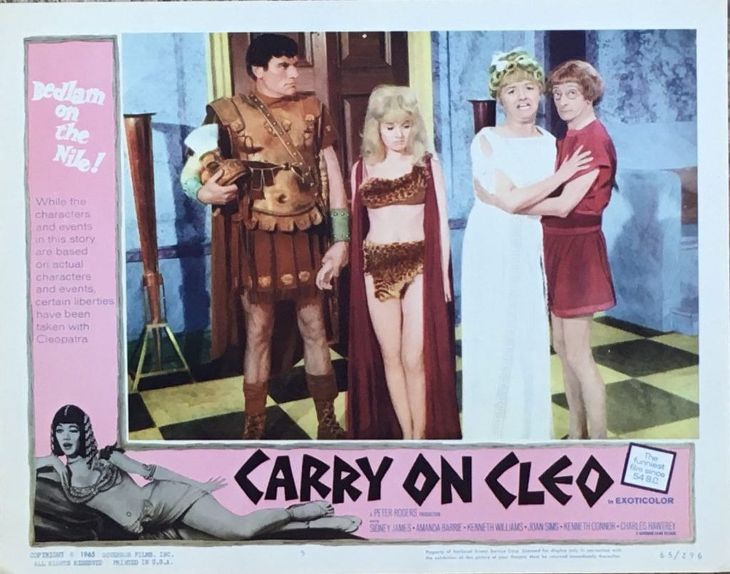 Carry On Cleo - Limelight Movie Art